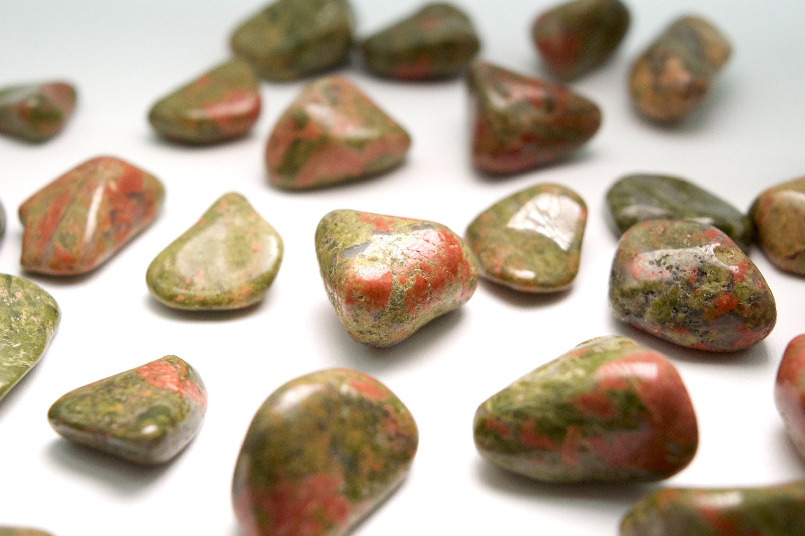 Unakite Tumbled Stone | Ethical Crystals, Ascension Jewelry and Energy ...