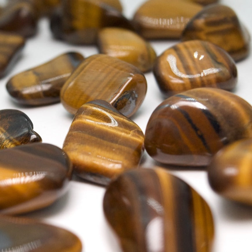 Tiger Eye Tumbled Stone | Ethical Crystals, Ascension Jewelry and ...