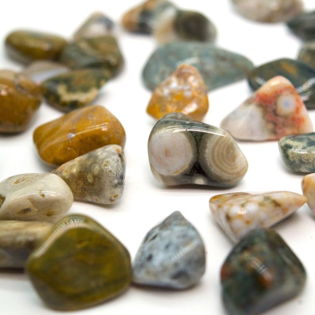 Ocean Jasper Tumbled Stone | Ethical Crystals, Ascension Jewelry and ...