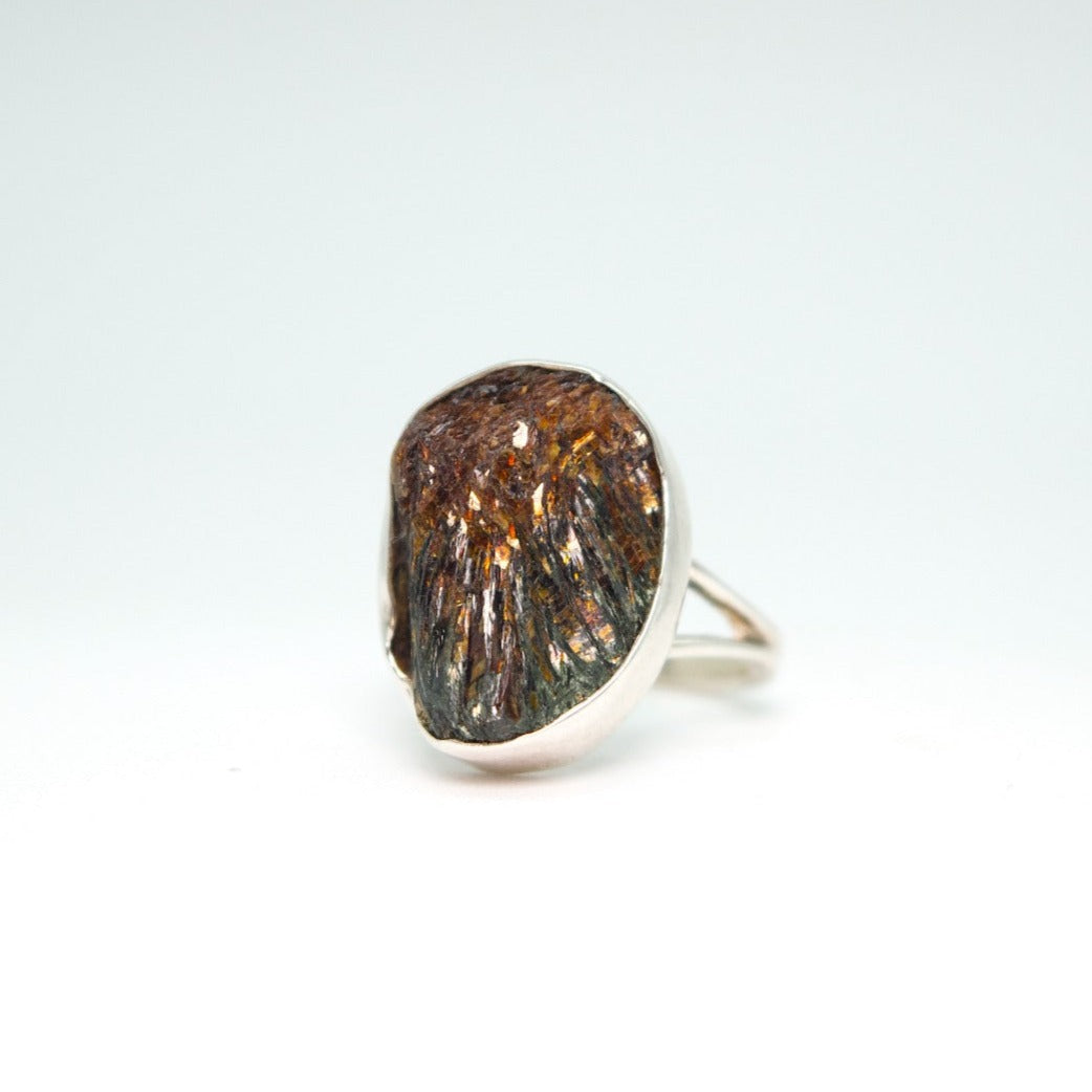 Astrophyllite Oval Ring | Ethical Crystals, Ascension Jewelry and ...