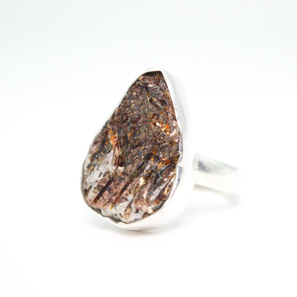 Astrophyllite Teardrop Ring | Ethical Crystals, Ascension Jewelry and ...