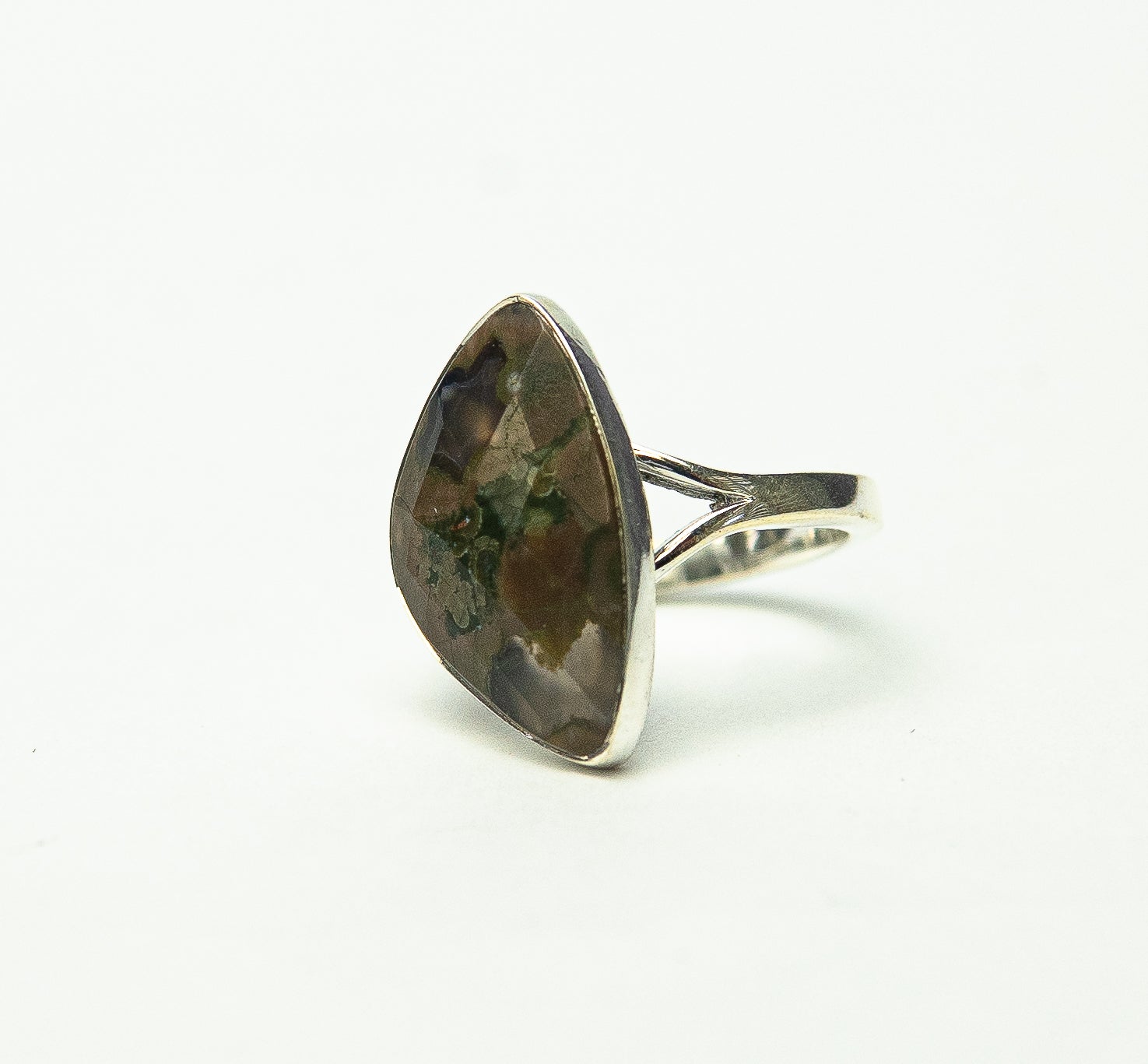 Rhyolite Faceted Square Ring | Ethical Crystals, Ascension Jewelry and ...